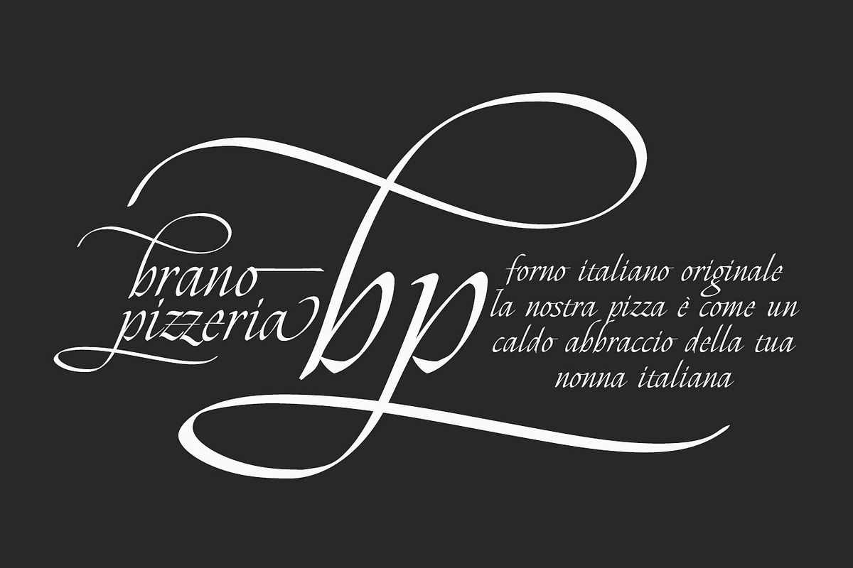 Zalika - Italic Calligraphy Font, a Blackletter Font by Cititype