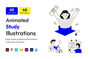 Animated Study Illustrations