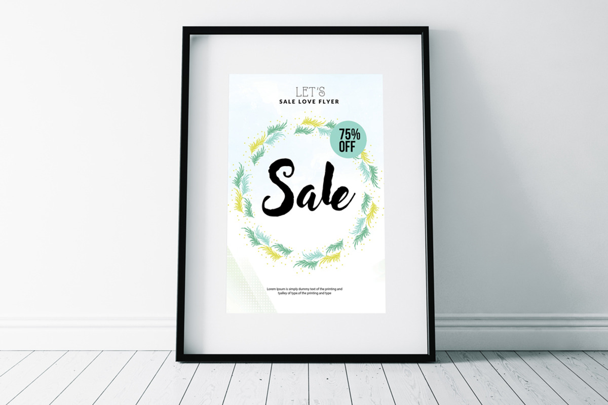 Multi Use Typographic Flyer Bundle, a Flyer Template by Psd Templates