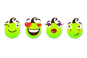 Set of smileys., a Graphic by Gazometr
