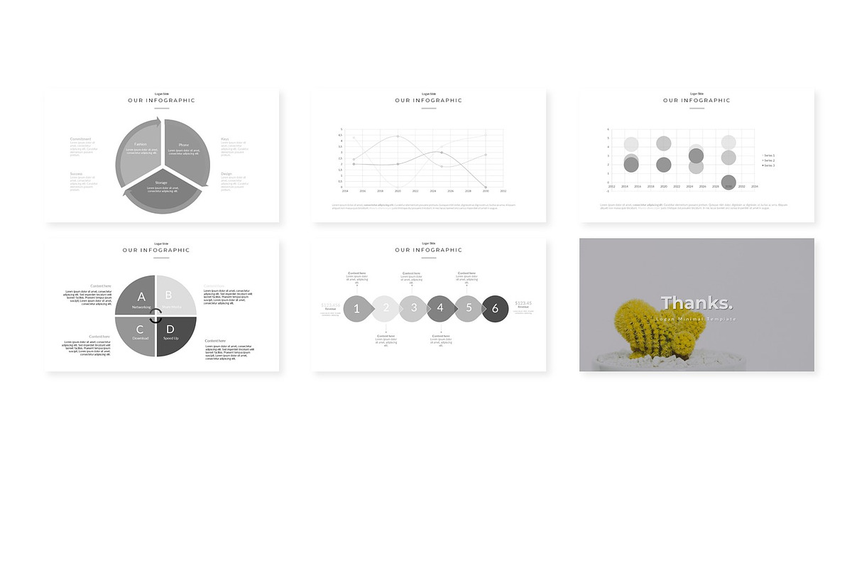Logan - Powerpoint Template, a Presentation Template by AQR Studio