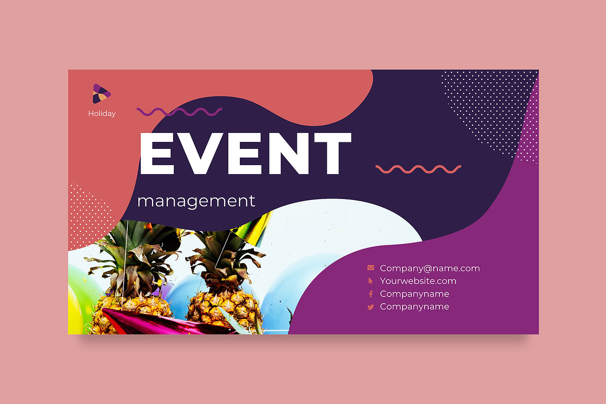 Presentation Event Management, a Presentation Template by TemplatesNow!