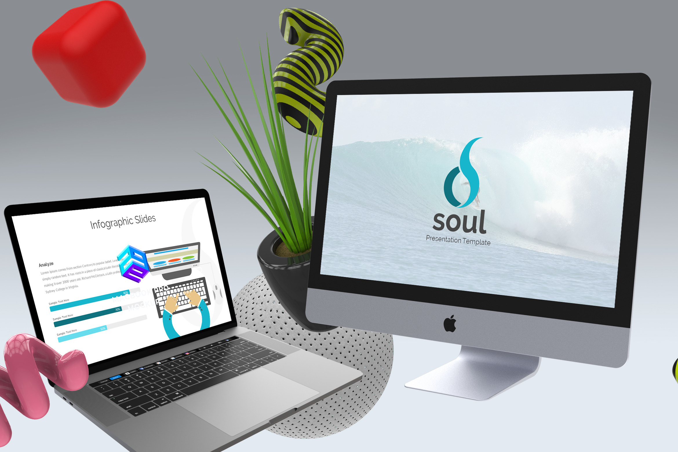 Soul - Keynote Template, a Presentation Template by inspirasign