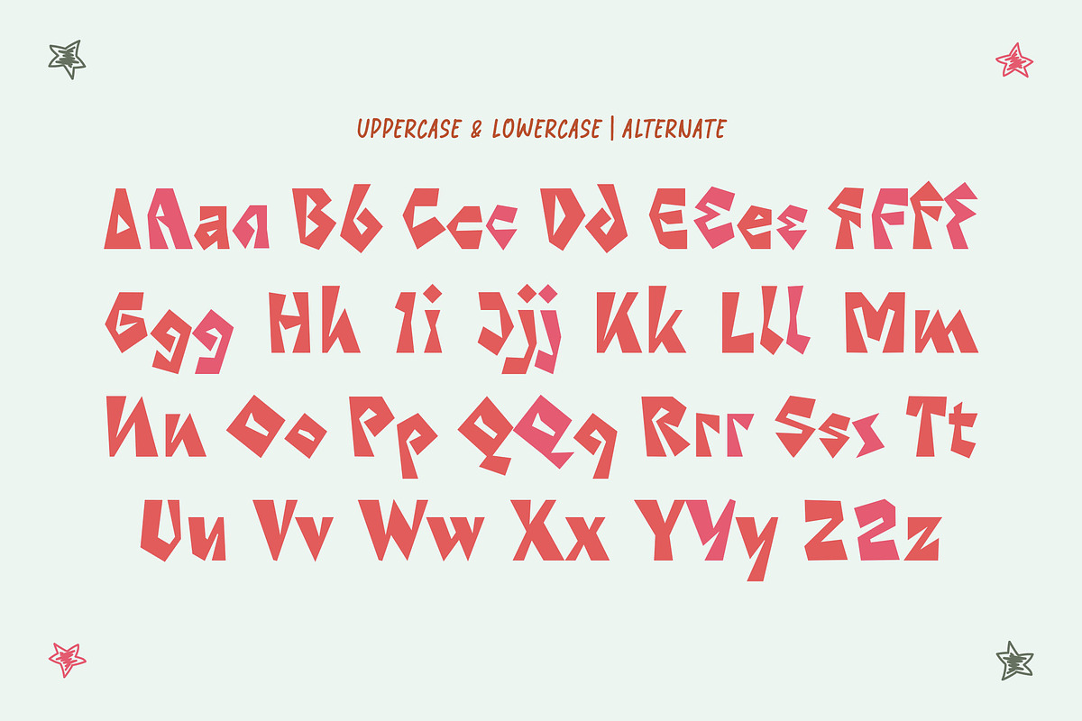 Craft Maid - Playful Papercut Font, a Font by Typia Nesia