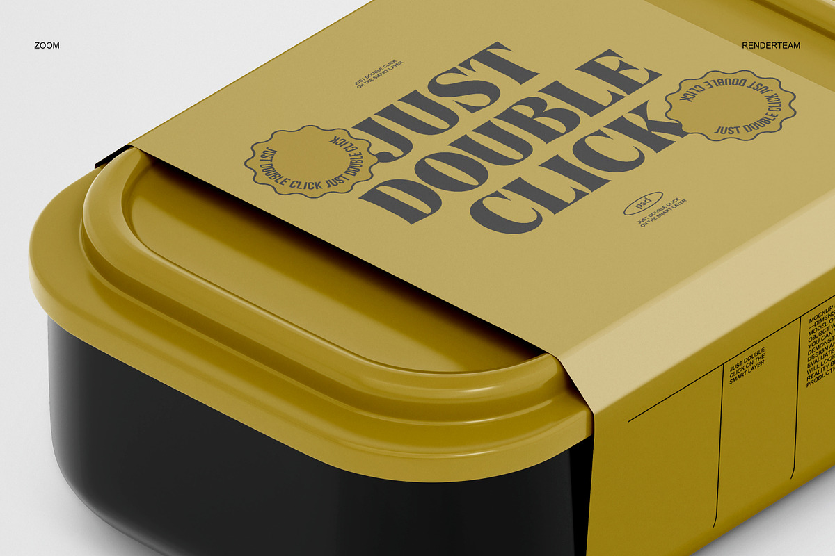 Food Tray Box Mockup (3 PSD)