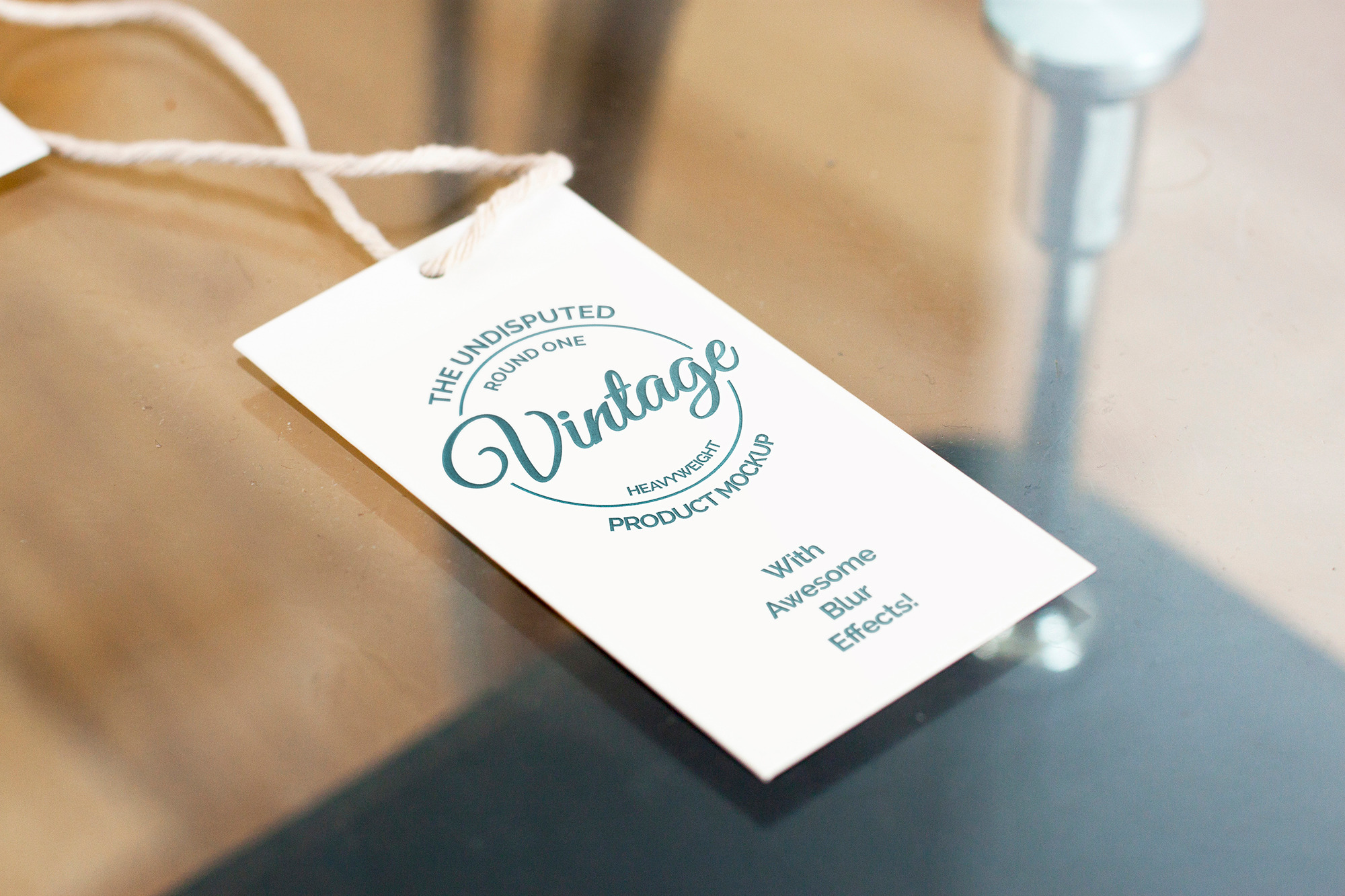 Product Label Mockup, a Product Mockup by Font Bundles