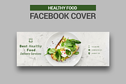 Healthy Food Facebook Cover | Social Media Templates ~ Creative Market