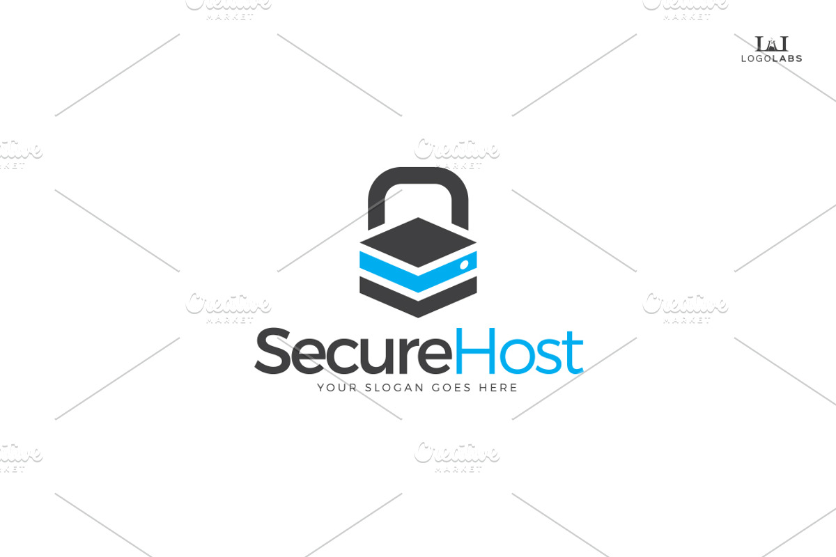 Secure Host, a Branding & Logo Template by LogoLabs