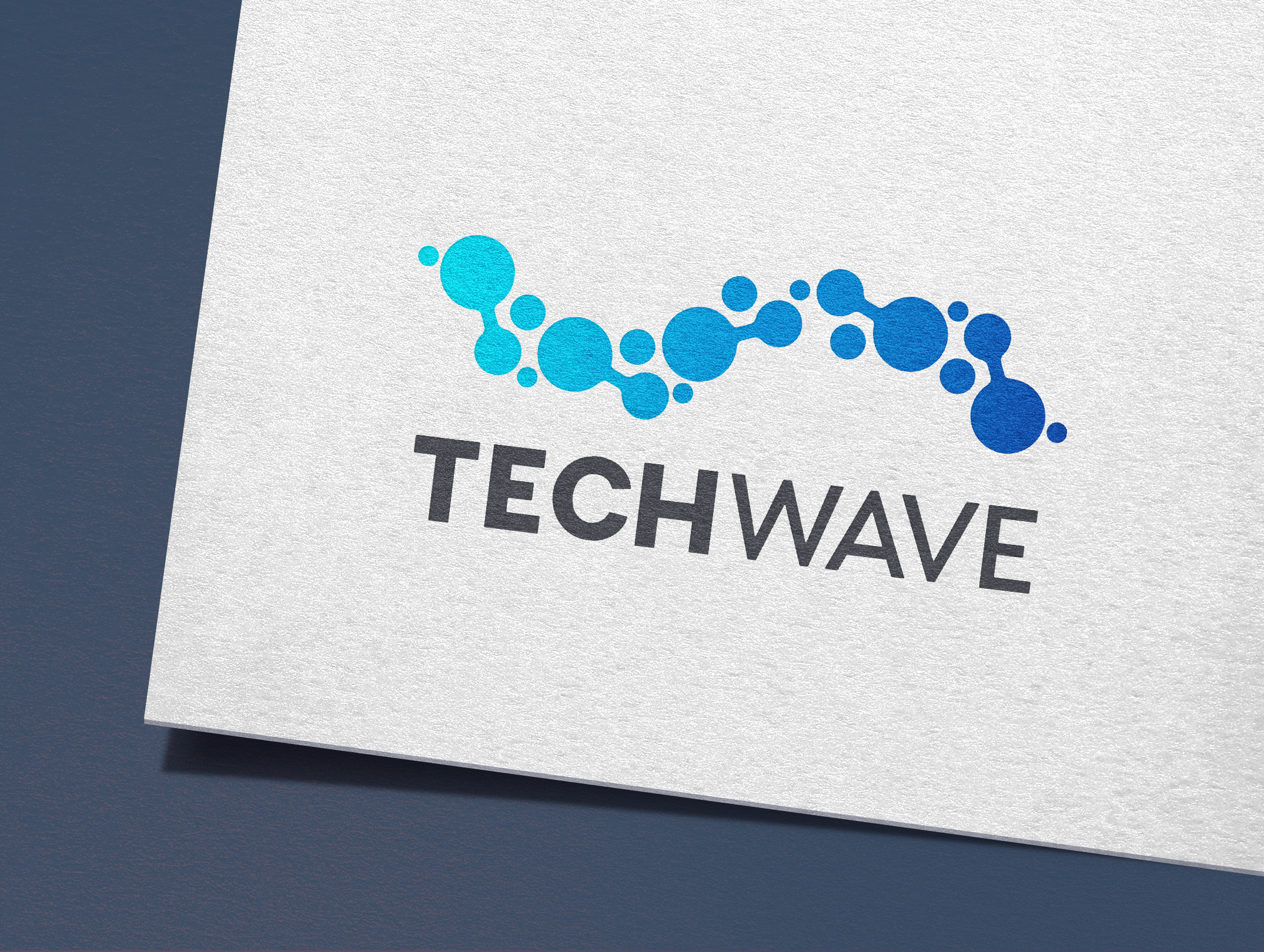 Tech Wave Logo, a Branding & Logo Template by IKarGraphics