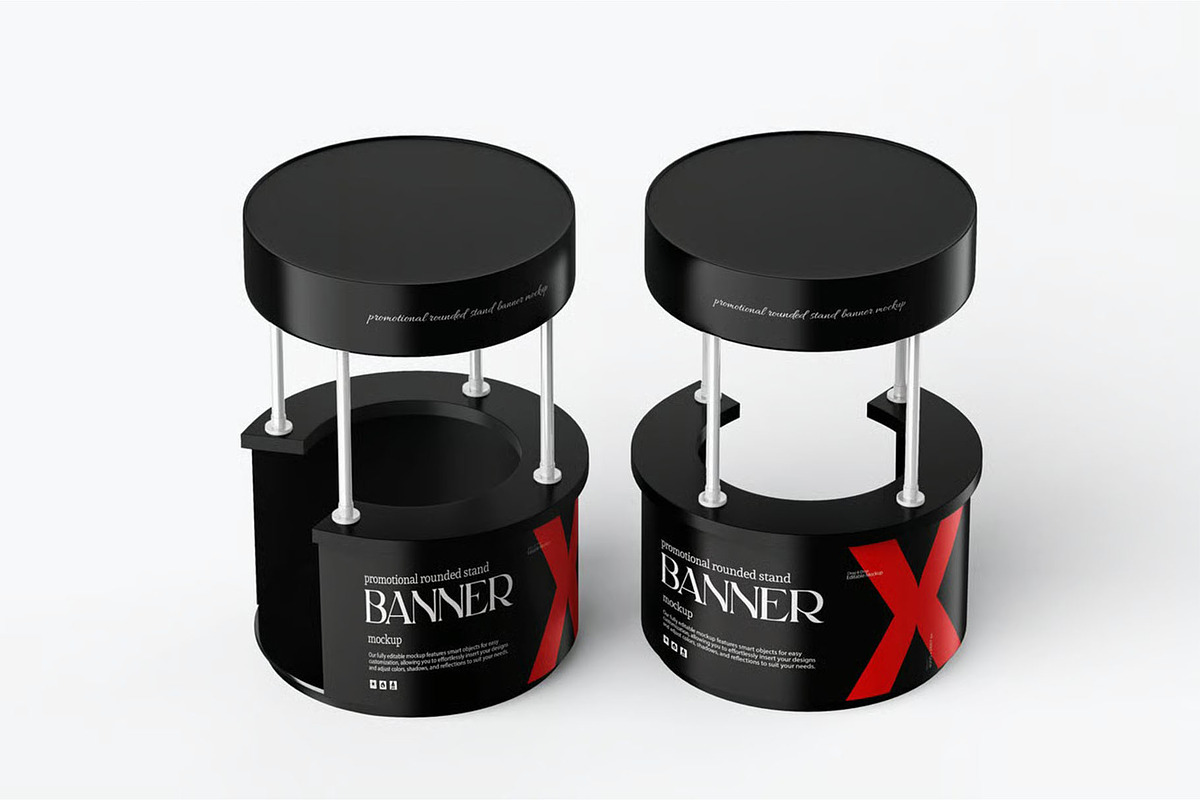 Promotional Display Stand Mockup