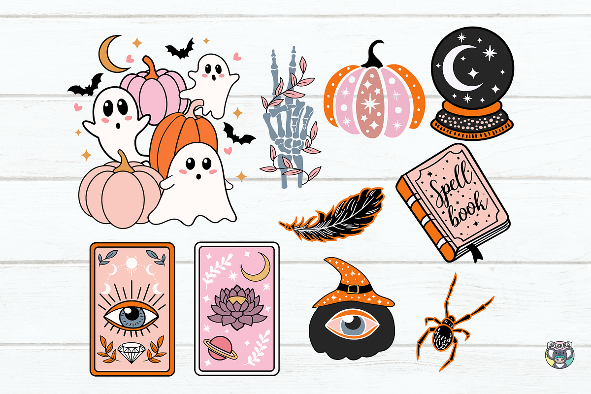 Halloween svg Bundle, Cute Halloween, an Object Graphic by HeyLenaArts