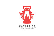 Wayout Co. Logo, a Branding & Logo Template by Doney