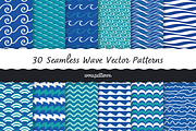 Wave Pattern | Vector Arts and Images | Creative Market