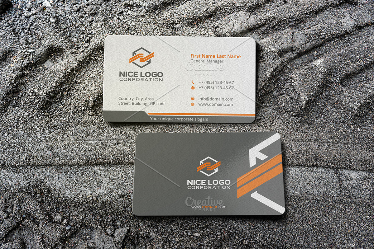 packing business card, a Business Card Template by Indigo Graphic Shop