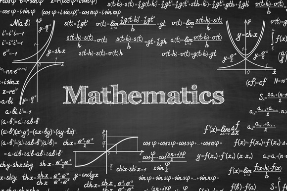Mathematics school vector set, a Pattern Graphic by Oksana Kumer