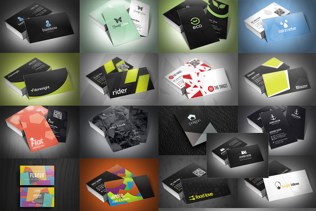 Mega Business Cards Bundle, a Business Card Template by Rafael Oliveira