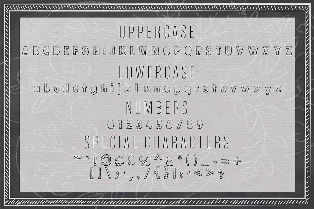 Flour OTF Font, a Font by Hunt Family Design