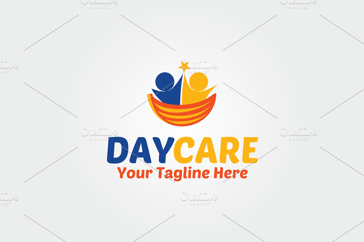 Day Care| Child logo, a Branding & Logo Template by REDVY CREATIVE