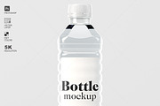Plastic Water Bottle Mockup, a Packaging Mockup by LESZ Design