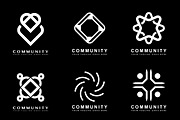 Community branding logo design, a Work Illustration by rawpixel