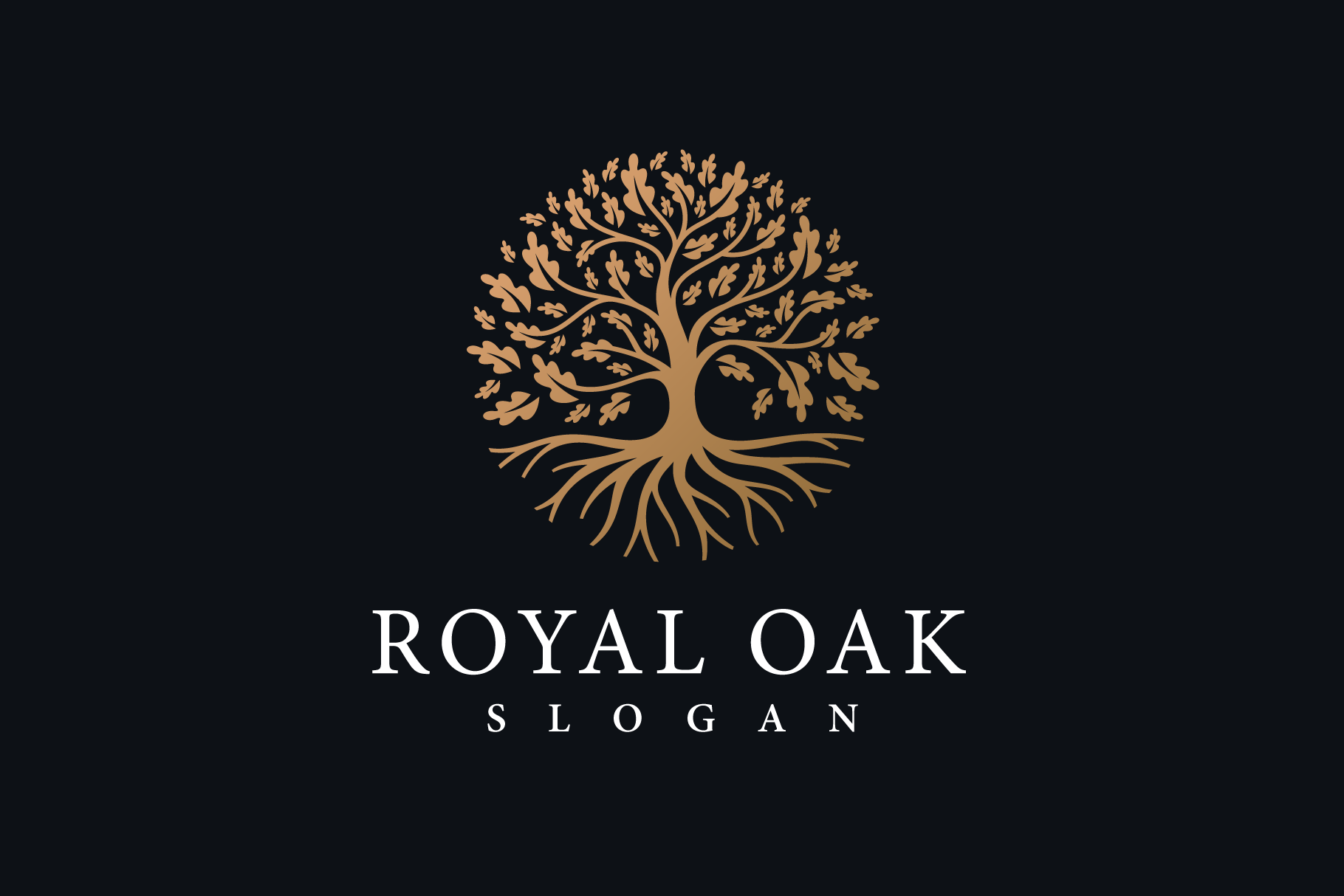 Oak Tree Logo, a Branding & Logo Template by brandphant