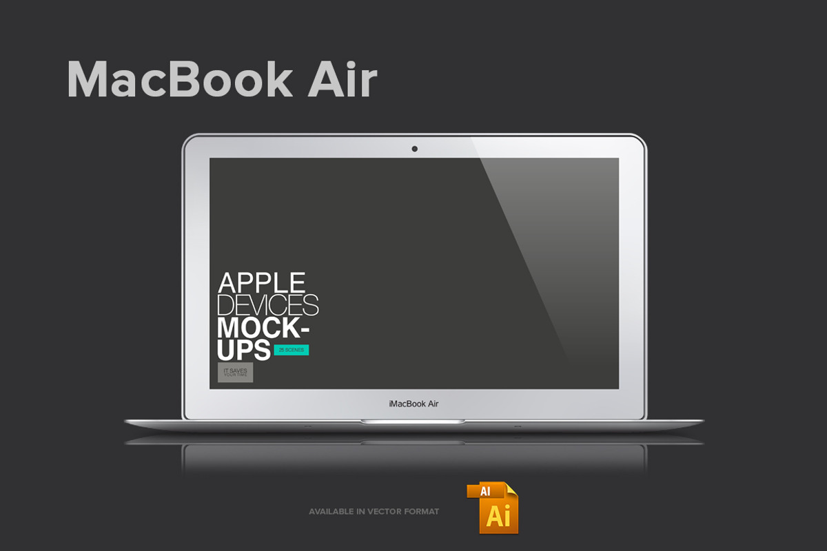 UI Presentation / Device Mockups, an iPhone Mockup by 2dsight