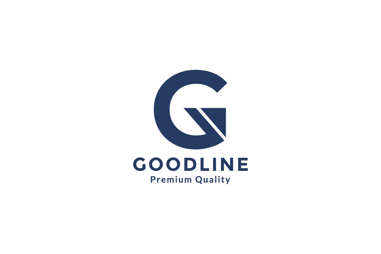 letter g with triangle simple logo | Creative Market