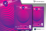 Time & Space Flyer Template, a Flyer Template by Ravi Rajcoomar