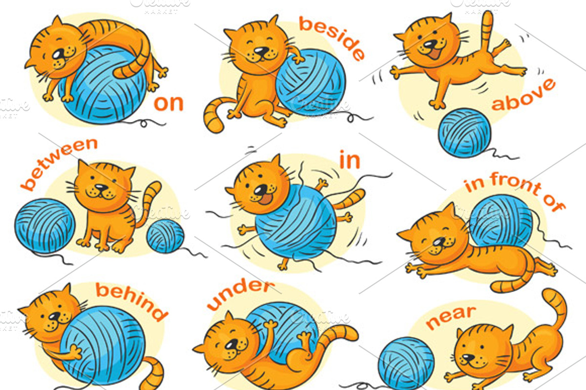 Prepositions of Place, an Animal Illustration by Bubert Art