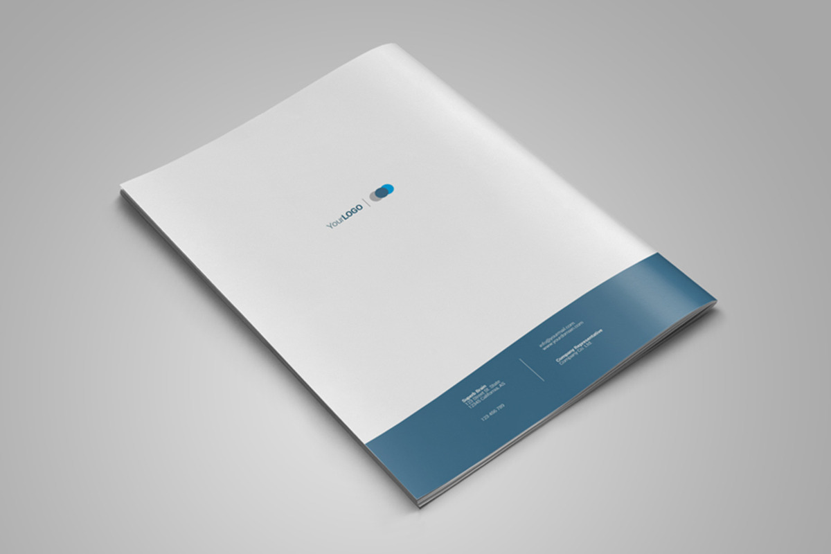 A4 Project Proposal Template, a Brochure Template by Thirtypath Studio