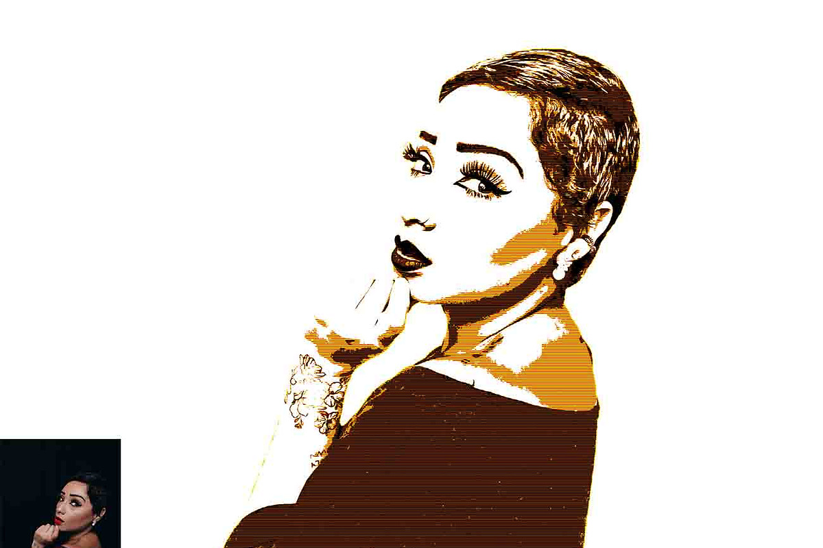 Posterize Art Photoshop Action, an Action Add-On by Studio Retouch