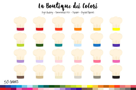 50 Rainbow Whisk Clip Art, an Illustration by La Boutique dei Colori