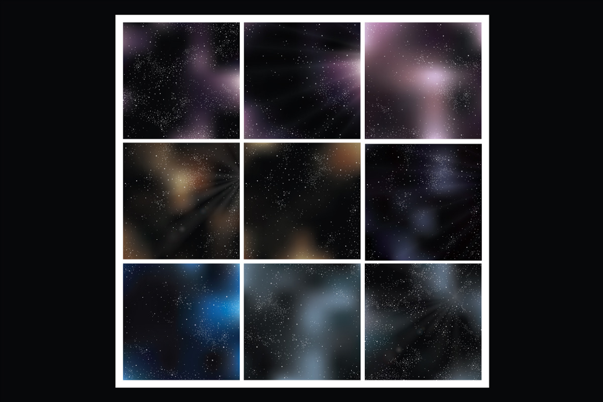 Vector space background pack, a Texture Graphic by Vitek Graphic