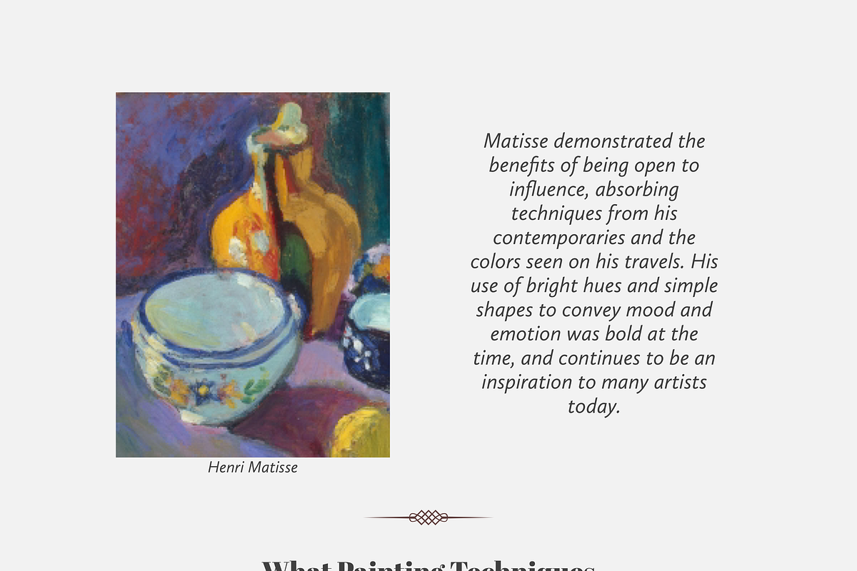 Henri Matisse's Procreate Brushes