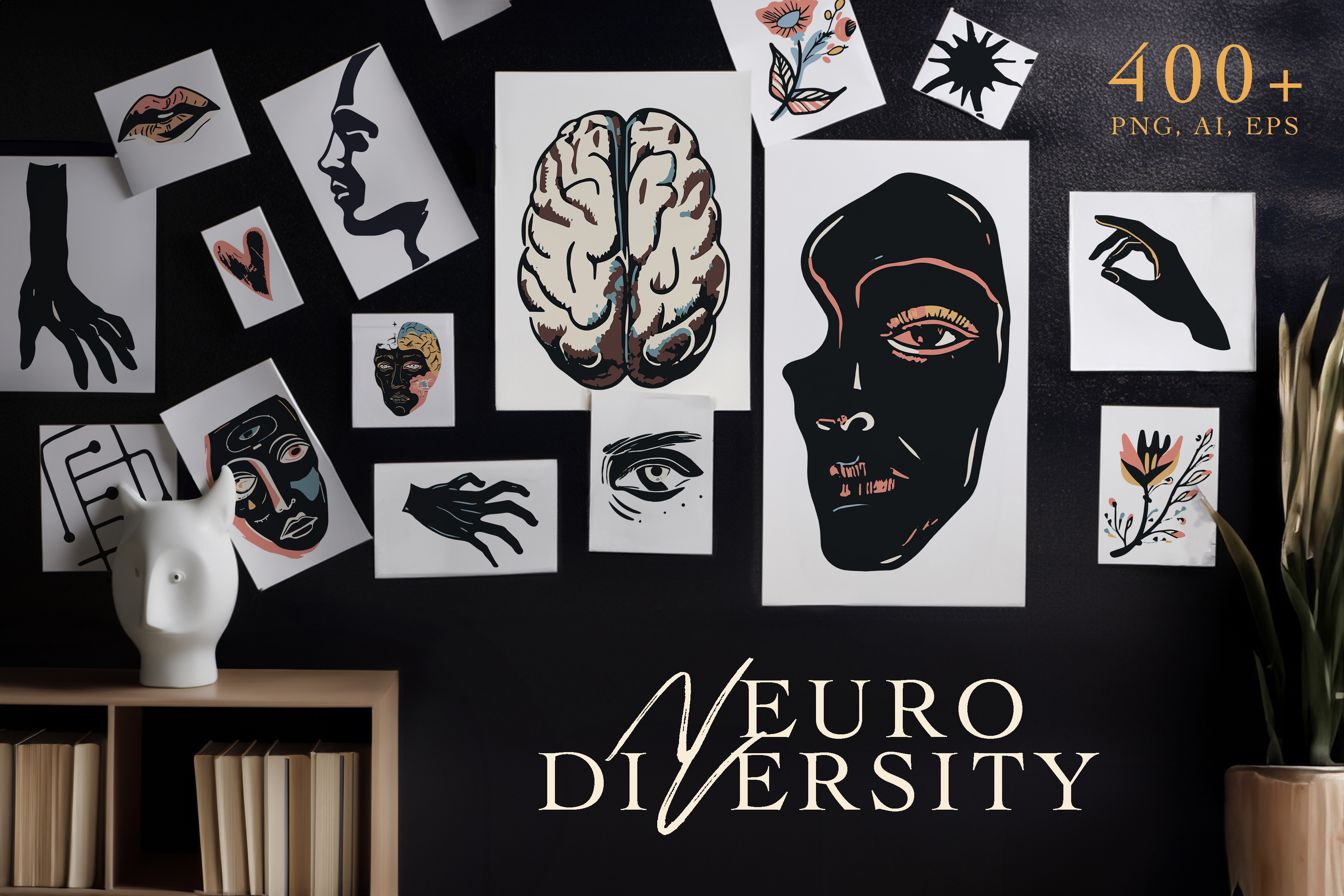 Neurodiversity / Vector Graphics, an Object Graphic by Polli Deeva ...