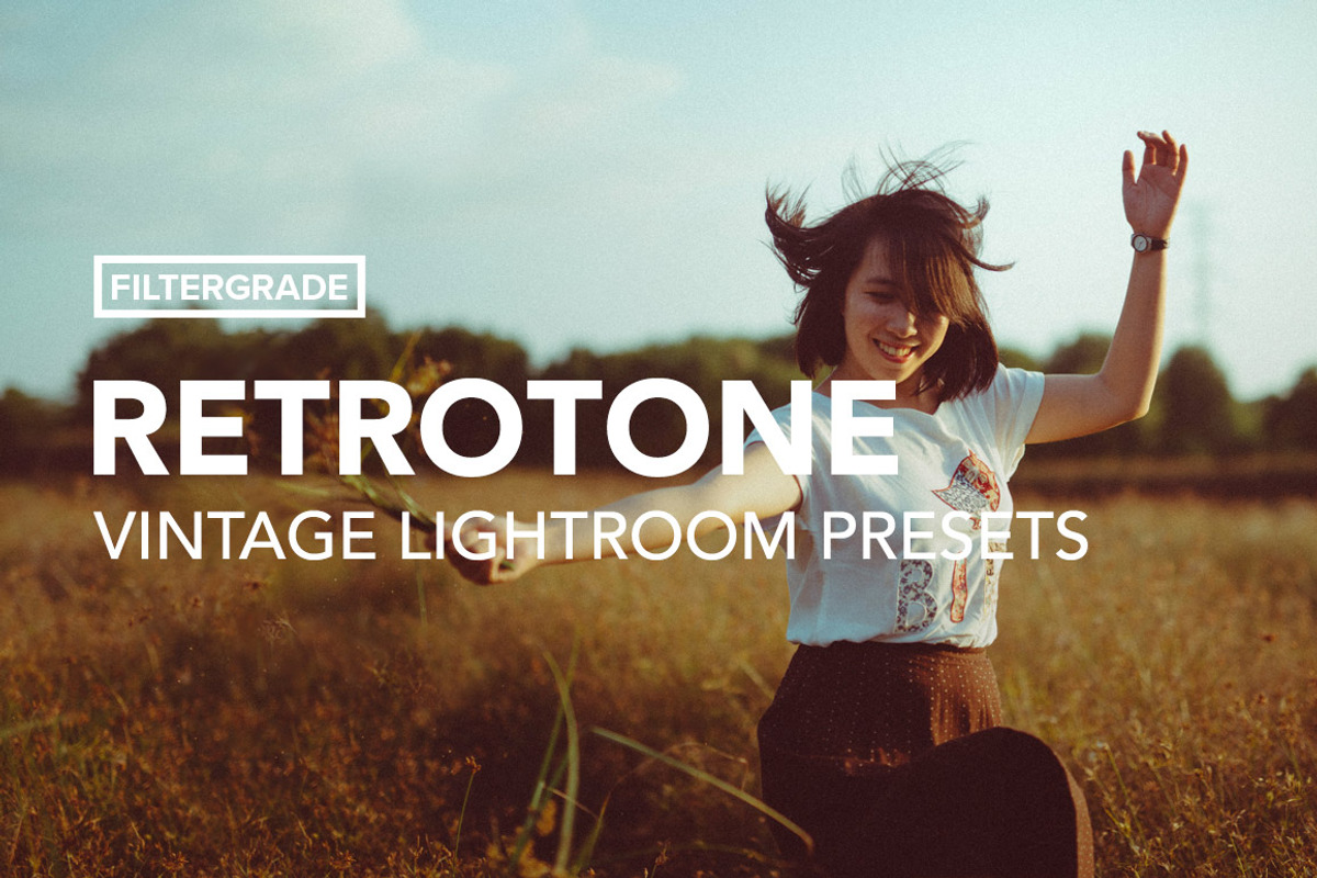 RetroTone Vintage Lightroom Presets, an Action Add-On by FilterGrade