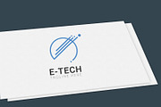 E Tech Logo, a Branding & Logo Template by Kayytechin Shop