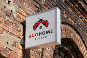 Bug Home Logo, a Branding & Logo Template by Pixes | Creative Market