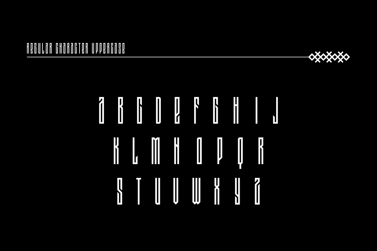 Lazar1389 Typeface