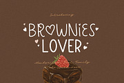 Brownies Lover - Handwritten Fonts, a Sans Serif Font by Bale Type