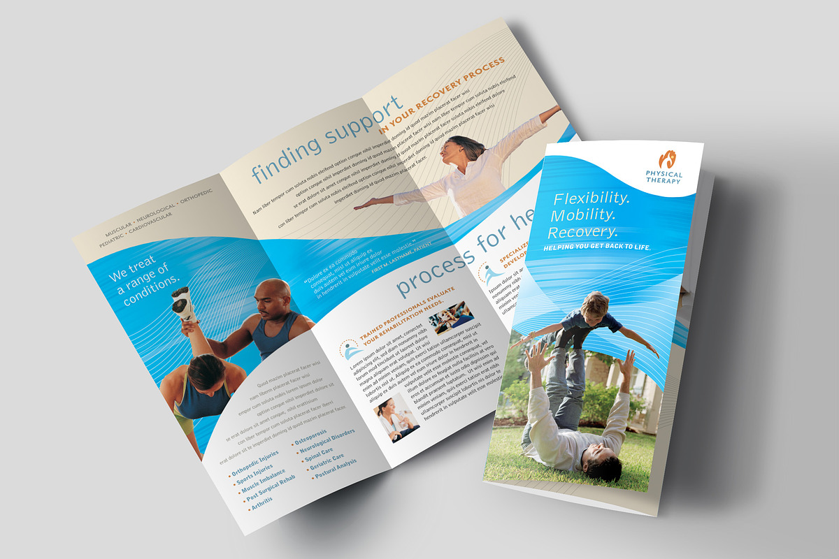 Physical Therapy Brochure Template
