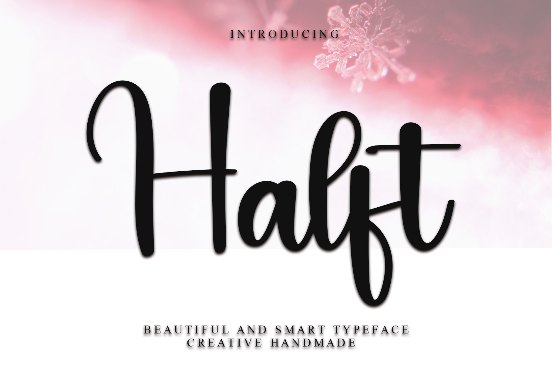 Halft - Handwriting Font