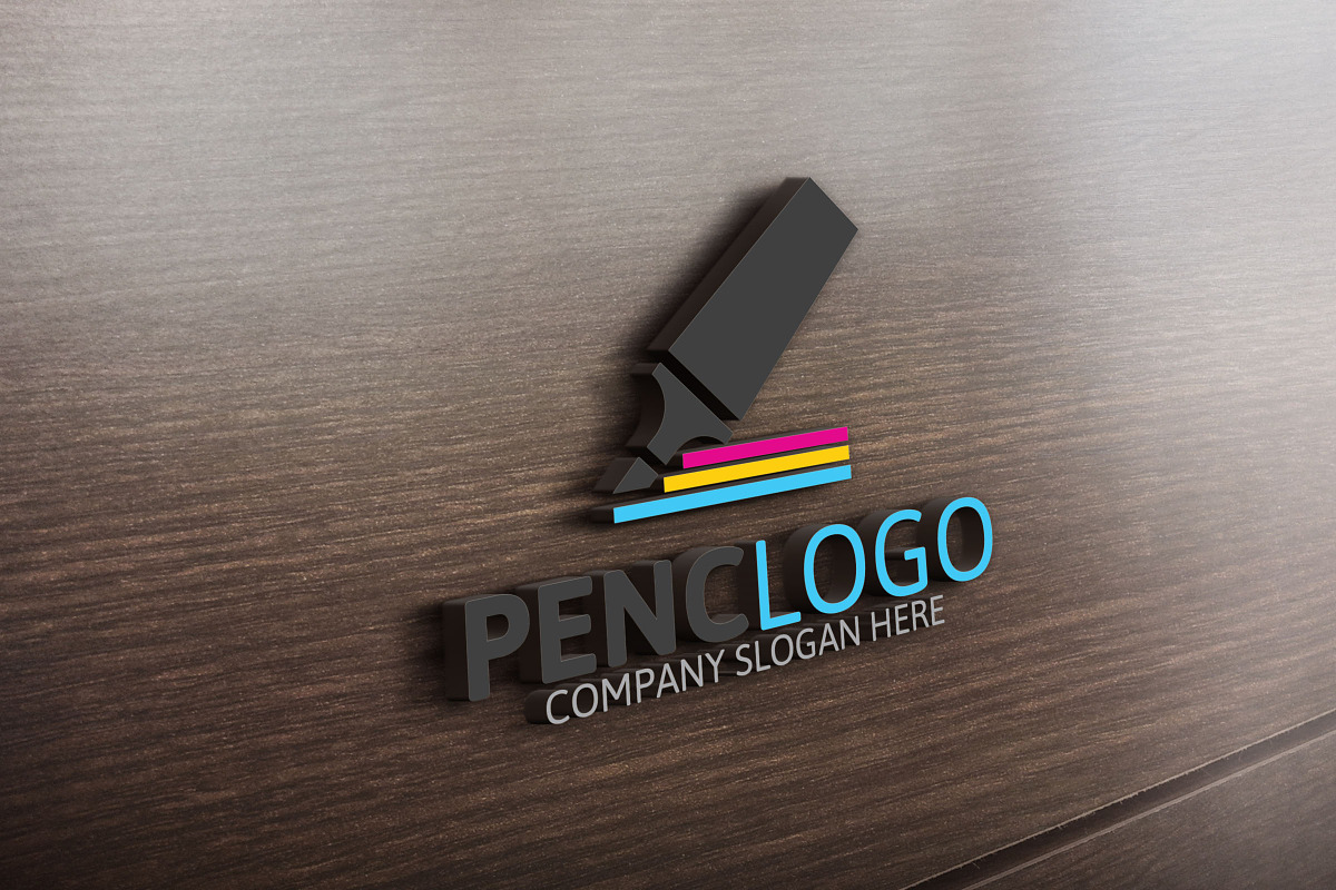 Penc Logo/ Paint, a Branding & Logo Template by Josuf Media