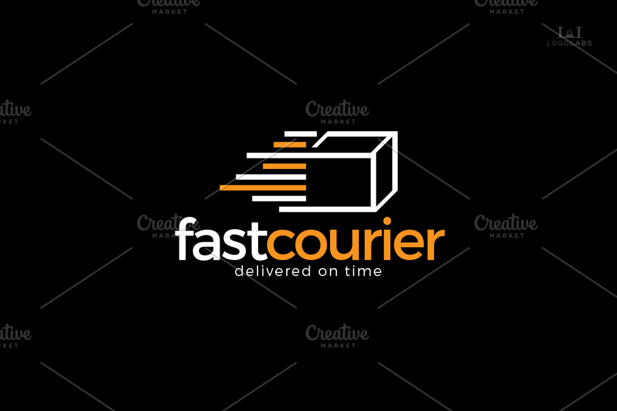 Fast Courier Logo, a Branding & Logo Template by LogoLabs