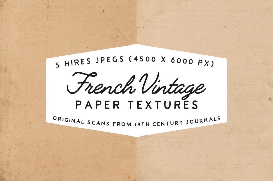 French Vintage - Paper textures, a Texture Graphic by Krautomatic