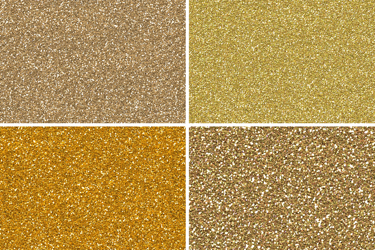 Gold Glitter Patterns, a Pattern Graphic by Creativenauts