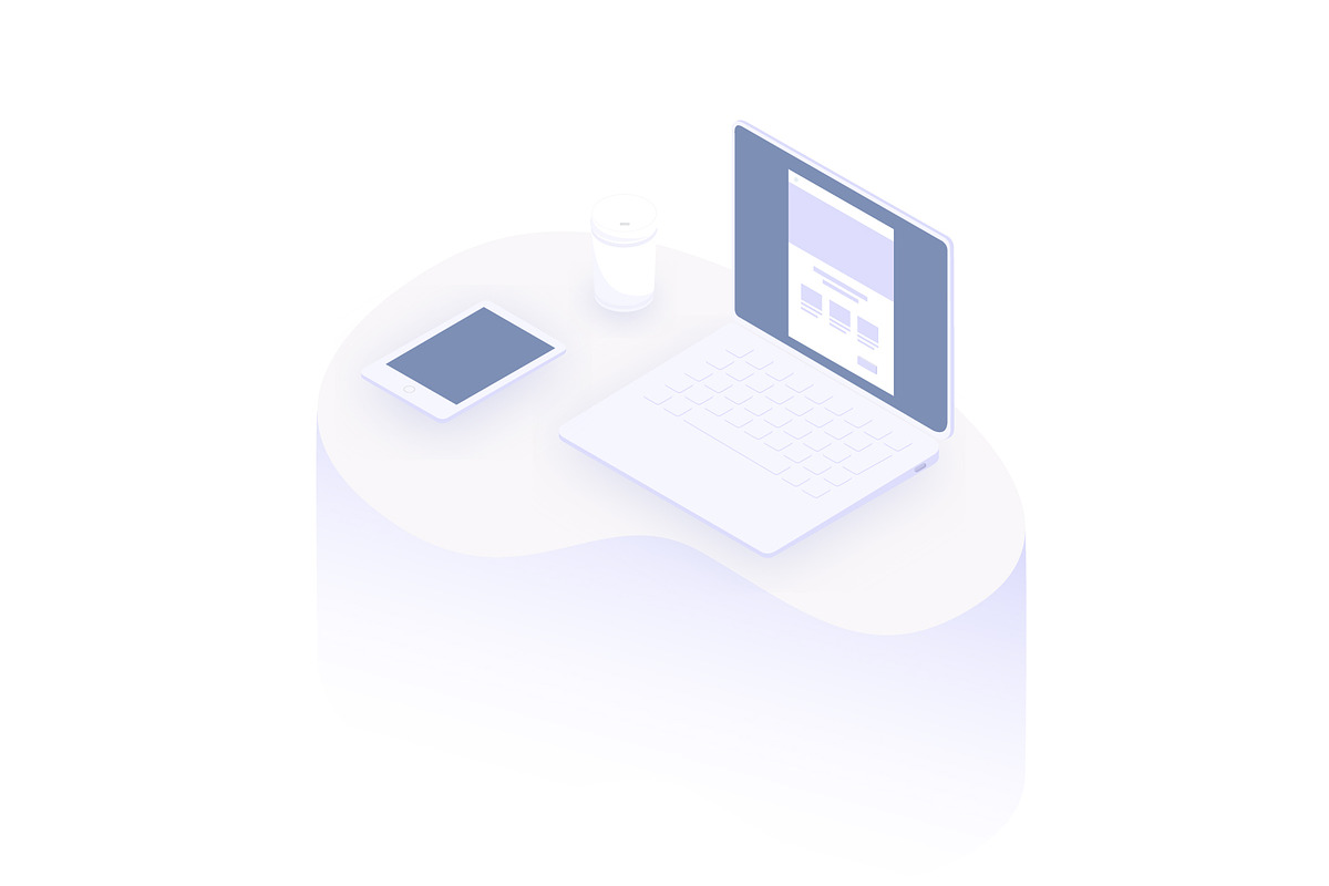 Isometric Setup Pack, an Illustration by uicube