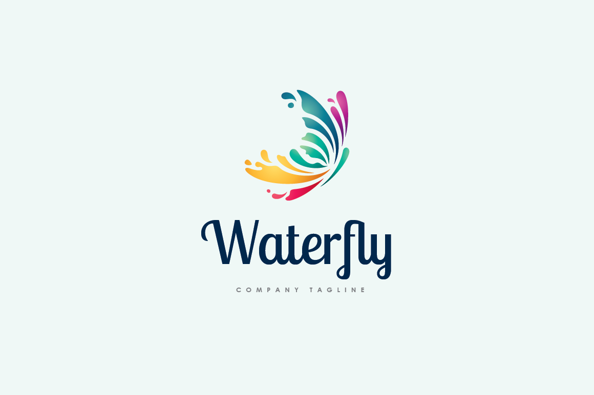 Waterfly, a Branding & Logo Template by Refolve Design