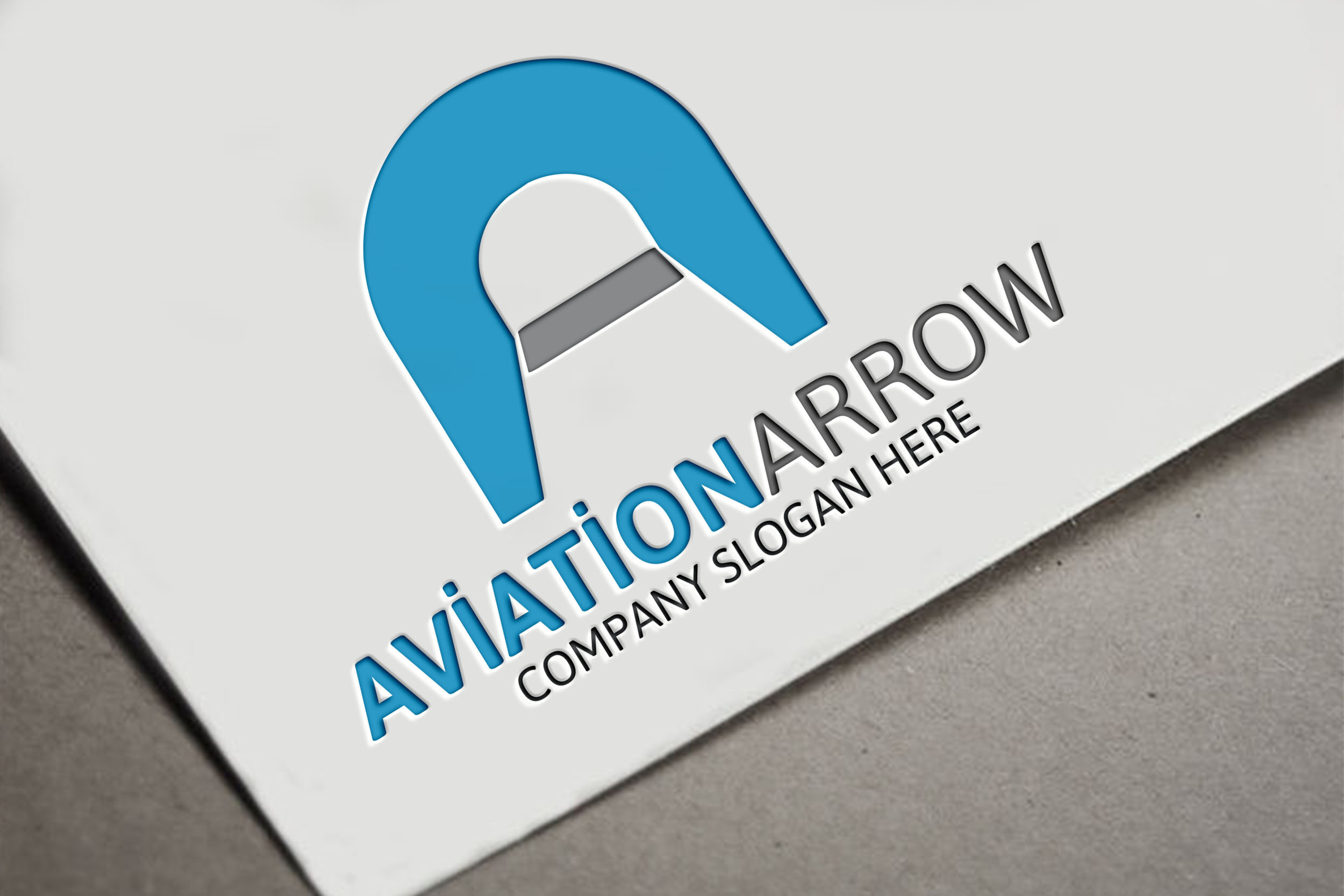 Aviation Arrow Letter A Logo, a Branding & Logo Template by Josuf Media