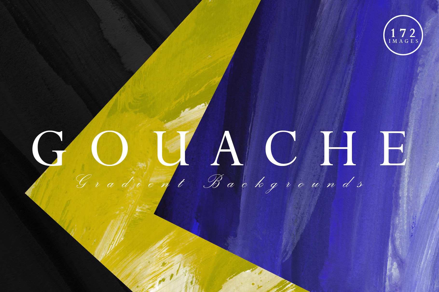 172 Gouache Gradient Backgrounds, a Texture Graphic by ArtistMef